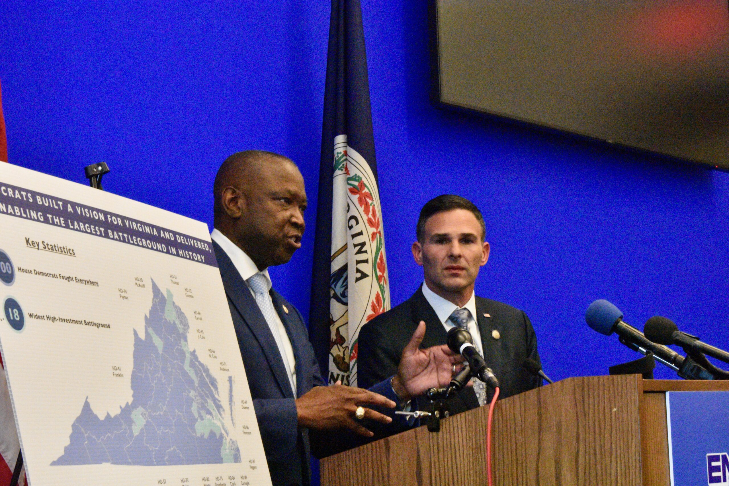Speaker Scott and Del. Helmer discuss big Democratic House wins ...